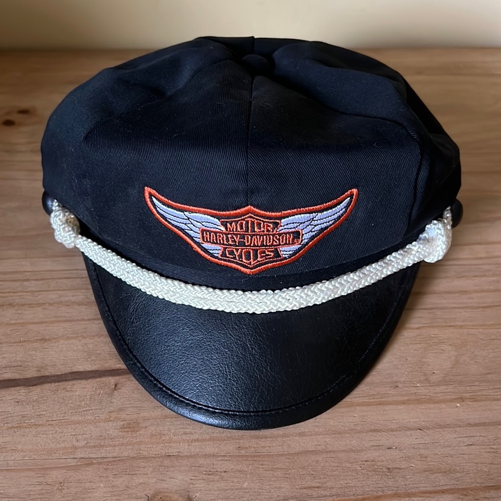Classic Harley Davidson Motorcycle Cap Medium - Gem